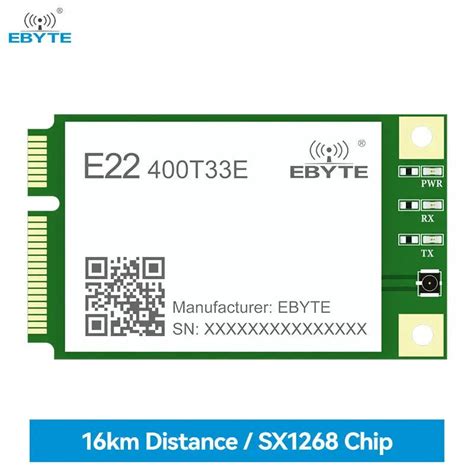 Ebyte E22 400t33e Sx1268 33dbm 16km Uart Rs485 Rs232 Usb Interface Wireless Lora Spread Spectrum