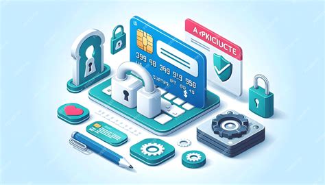 3d Flat Vector As Secure Payment Icon With A Credit Card And Lock Concept As Vector Illustration