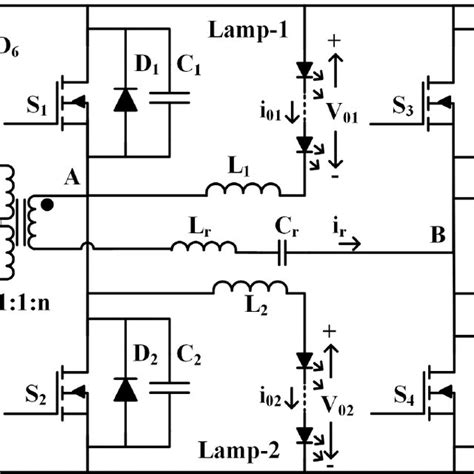 Operating Waveforms Of The Proposed Led Driver Download Scientific