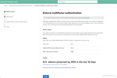 adaptive mfa using conditional access in the microsoft 365