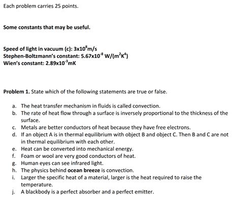 Solved Problem State Which Of The Following Statements Chegg Com
