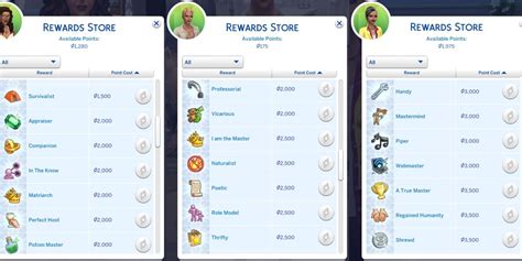 Sims The Best Rewards To Buy How They Work