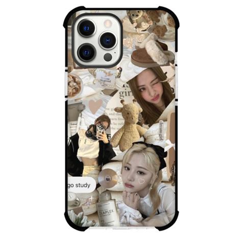 Le Sserafim Huh Yun Jin Phone Case For IPhone And Samsung Galaxy Devices Huh Yun Jin Brown