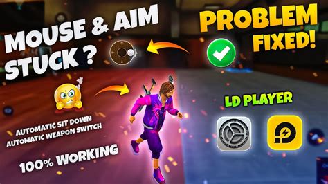 How To Solve Mouse Aim Stuck Problem In Free Fire PC FreeFire Aim