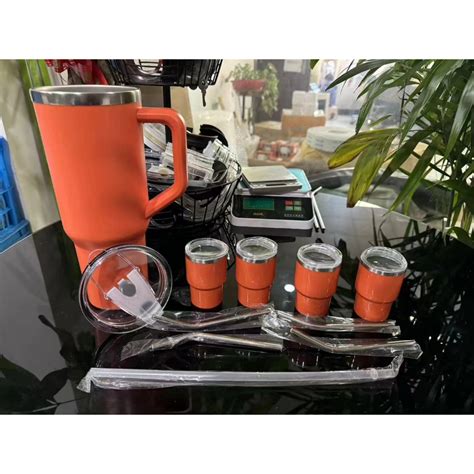 304 แก้วเก็บความเย็น เก็บความร้อน ขนาด 600ml 20oz สแตนเลส พร้อมหลอด Americano Cup แก้วเยติ แก้ว