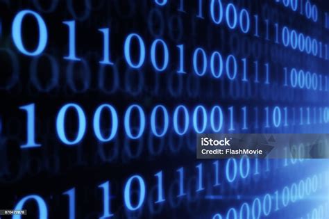 디지털 기술입니다 이진 코드는 난수 검은색에 빛나는 벽 3 차원 일러스트 레이 션 0에 대한 스톡 사진 및 기타 이미지 0 0명 가상현실 Istock