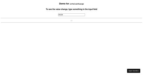 react number format examples codesandbox