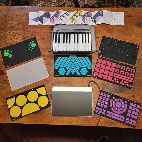 Sensel Morph 8 Overlays Travel Case Midi Controller Buchla Reverb