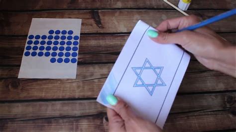 יצירה ליום העצמאות דגל ישראל Youtube