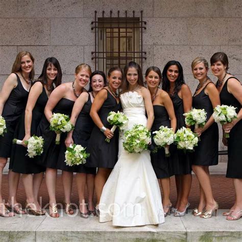 Black Bridesmaid Dresses
