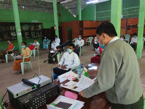 မအူပင်ခရိုင်၌ လွှတ်တော်ကိုယ်စားလှယ်လောင်းများအား မဲဆွယ်စည်းရုံးရာတွင