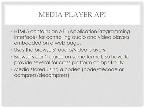 Audio And Video Chapter Ppt Download