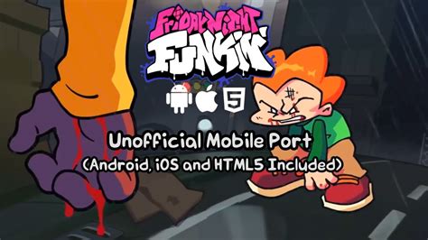 Android Ios And Web Fnf V X Mobile Port Public Playtest Mod Support Youtube