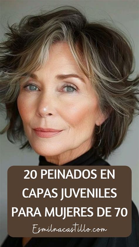 20 Hermosas Ideas De Peinados En Capas Juveniles Para Mujeres De 70
