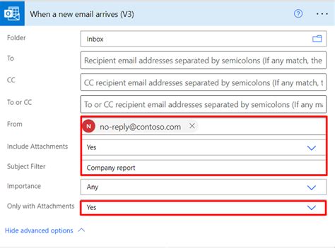 Creating A Power Automatems Flow To Save Email Attachments To A