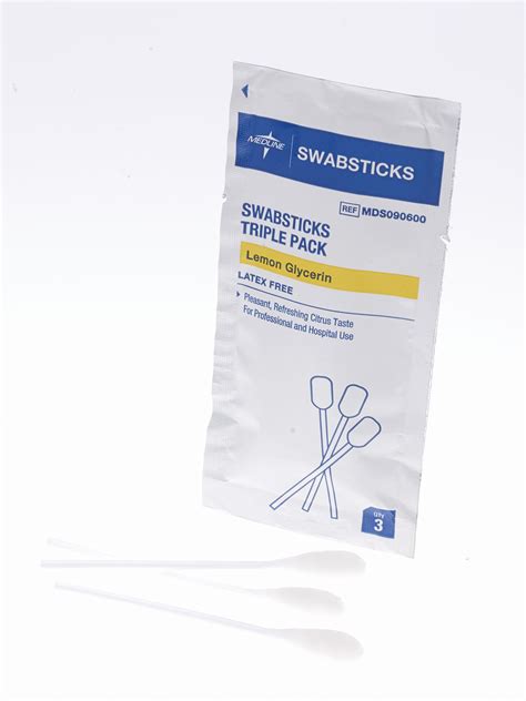 Lemon Glycerin Swabsticks Personal Care BEK Medical