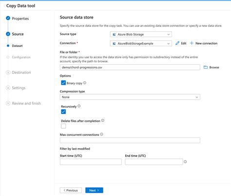 Getting Started With The Azure Data Factory Copy Tool