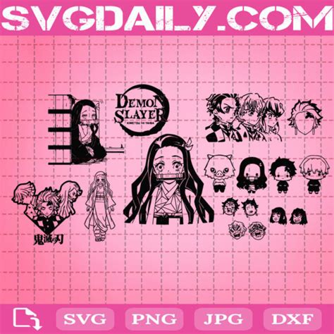 Anime Bundle Svg Svgdaily Daily Free Premium Svg Files