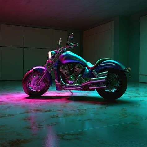 Premium Ai Image Visual Representation Of A Motorcycle