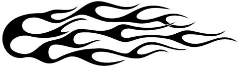 Hot Rod Flames Vinyl Decal Etsy