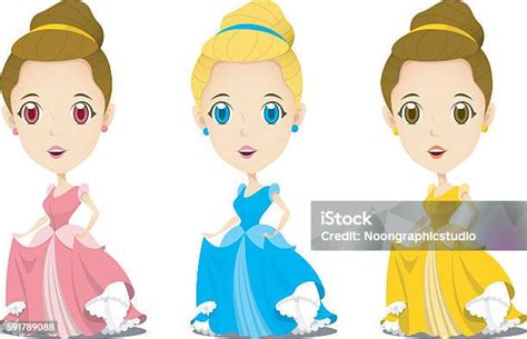 Cute Princess Cartoon Stock Illustration Download Image Now Adult
