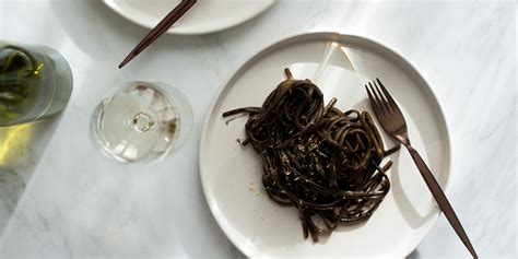 Squid Ink Linguine Recipe Great Italian Chefs