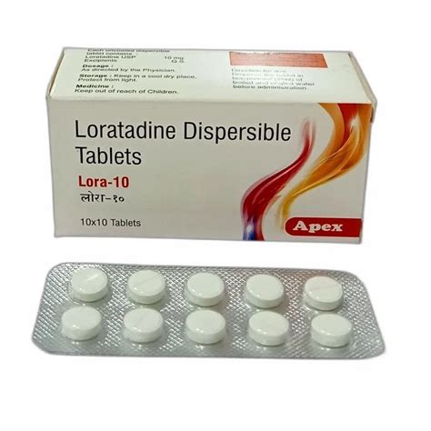 Tablet Loratadine Tab 10mg For Hospital At Rs 100 Pack In Nagpur Id