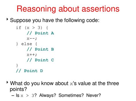 topic 17 assertions and program logic ppt download