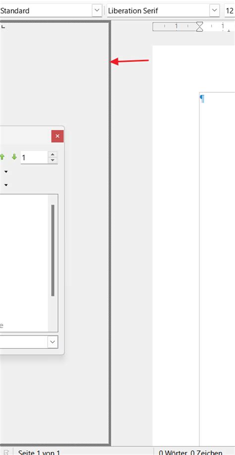 Libre Office Ui Sidebar Settings For Two Sidebars Right And Left
