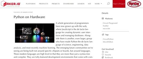 Digi Key Leading The Way With Adafruit Python On Hardware Digikey