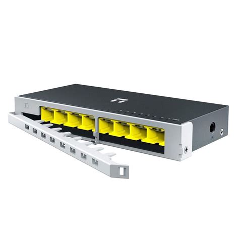 Different 8 Port Gigabit Switch Metal Housing Original Safety Lock
