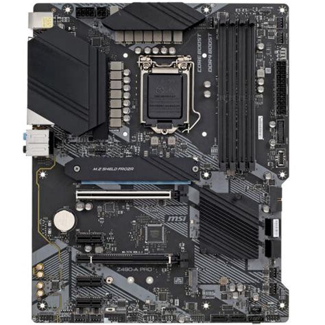 Купить Материнская плата MSI Z490-A PRO в интернет магазине DNS ...