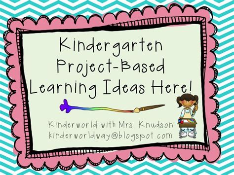 Project Based Learning Ideas For Preschool At Leo Geils Blog