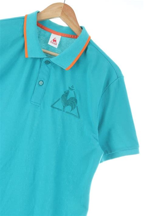 Xl 르꼬끄 반팔 카라 티셔츠 민트컬러 면 올드스 세컨웨어헬로마켓