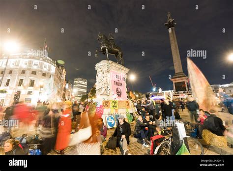 Extinction Rebellion To Gather In Trafalgar Square For Climate Protest