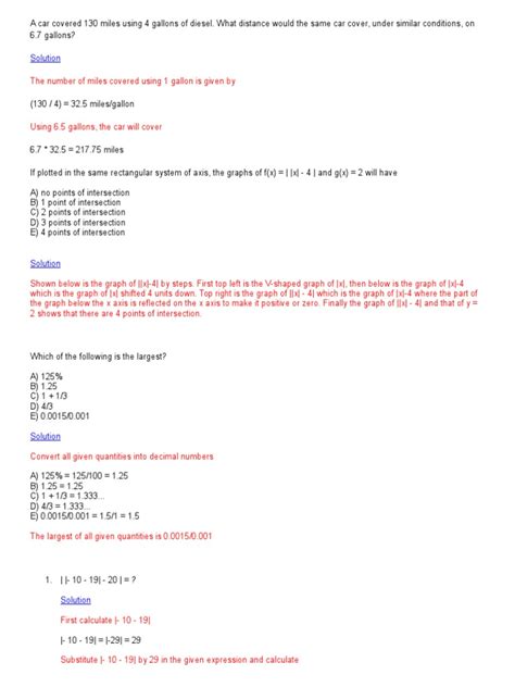 Gre Math Questions Pdf Triangle Fraction Mathematics
