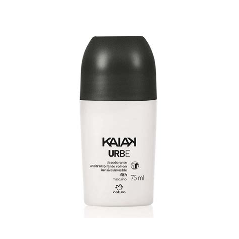 Desodorante Roll On Masculino Kaiak Urbe Natura 75 Ml Luxtor Pe