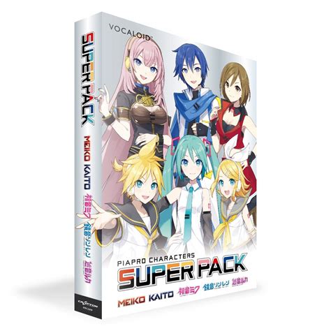 Crypton Piapro Characters Super Pack パッケージ版 Vocaloidセット 初音ミク 鏡音リン・レン 巡音