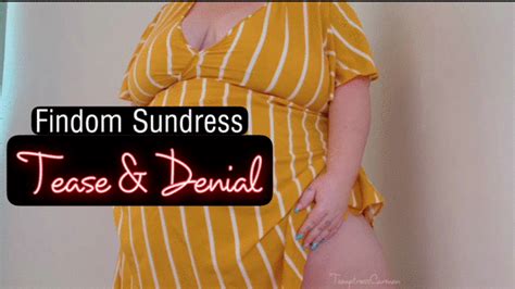 Findom Sundress Tease Denial Temptress Carmen Clips Sale