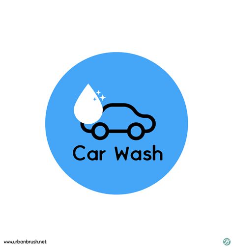 세차 아이콘 일러스트 Ai 무료다운로드 Free Car Wash Icon Download 어반브러시