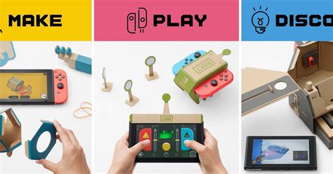 Nintendo Labo é anunciado para Switch - Nintendo Blast
