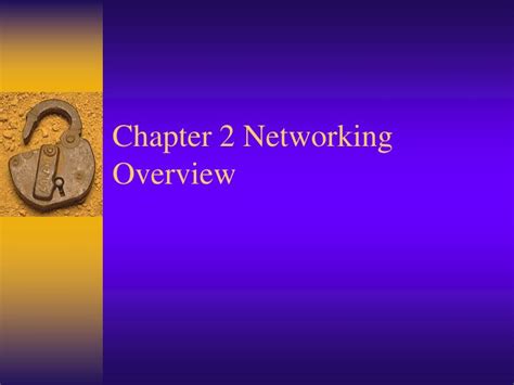 PPT Chapter Networking Overview PowerPoint Presentation Free