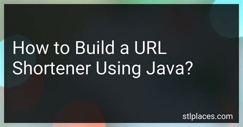 How to Build a URL Shortener Using Java in 2025?