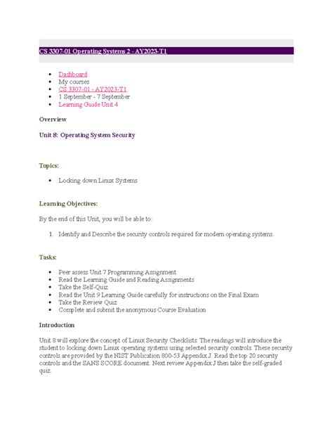 Learning Guide Unit 8 Tasks Peer Assess Unit 7 Programming Assignment Read The Learning Guide