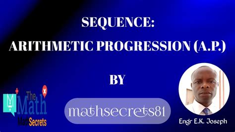 How To Solve Arithmetic Progression Ap Well Explanation On How To
