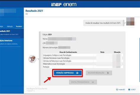 Resultado Do Enem 2021 Como Ver A Nota Da Prova No Site Do Inep