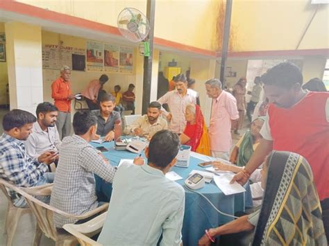 Health Fair Under Ayushman Bhava Campaign आयुष्मान भव अभियान के तहत