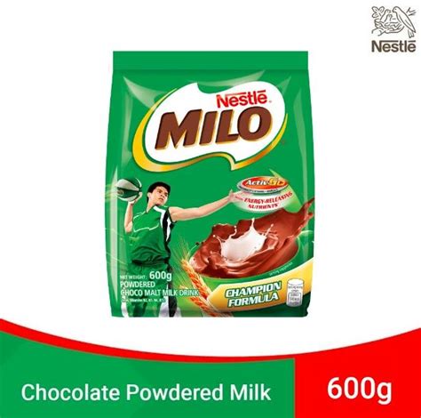 Milo Activ Go Choco Malt Powdered Milk Drink 600g Lazada Ph