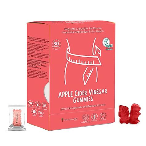 Zeroharm Apple Cider Vinegar Gummies Helps Regulating Appetite Fat