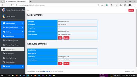 download asset management system with barcode asp core ef core